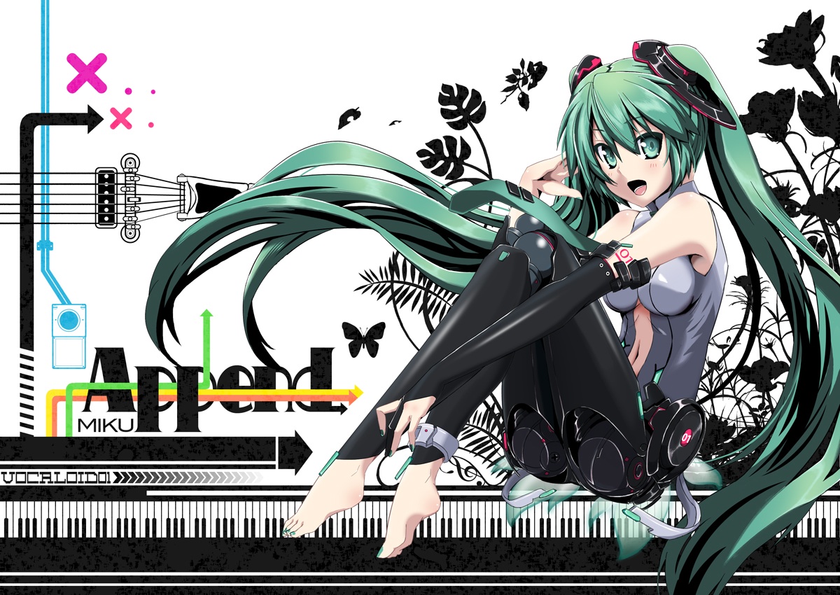 hebata vocaloid vocaloid append hatsune miku miku append jpeg artifacts | #171392 | yande.re